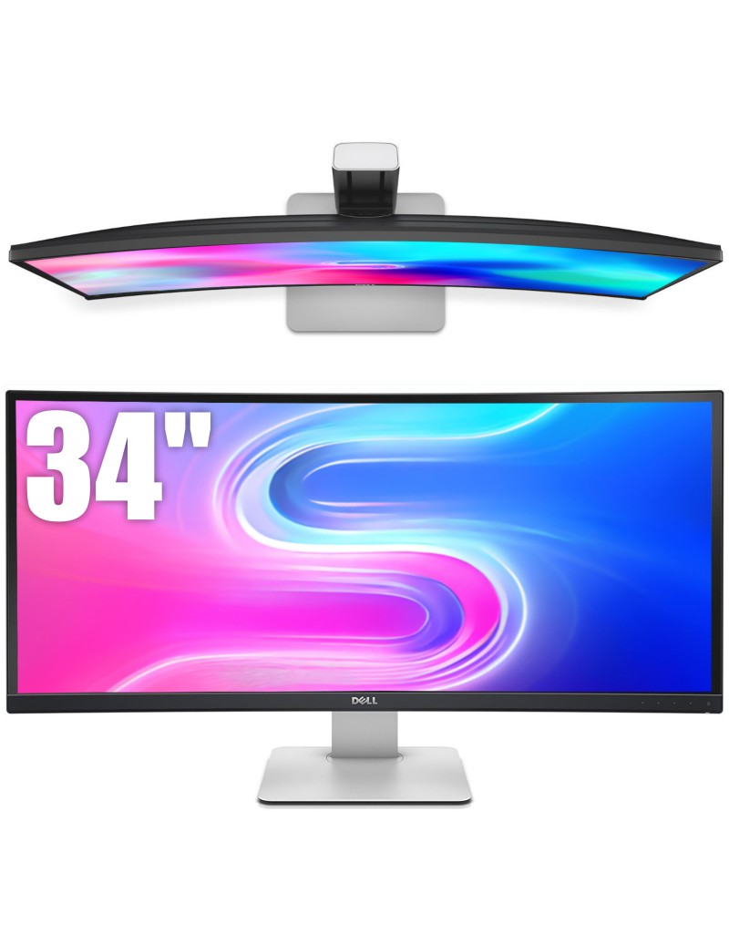 MONITOR ULTRAWIDE 34” DELL ULTRASHARP U3415W 21:9 3440x1440 UWQHD LED ...