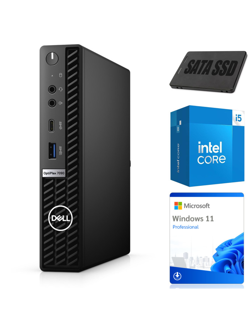 MINIATUROWY KOMPUTER DELL OptiPlex 7090 MICRO I5-11500T 16GB 512GB SSD ...