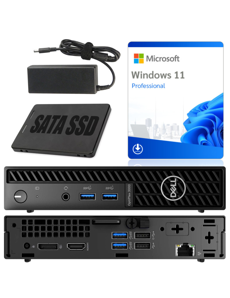 MINIATUROWY KOMPUTER DELL OptiPlex 3000 Micro i3-12100T 8GB 256GB SSD ...