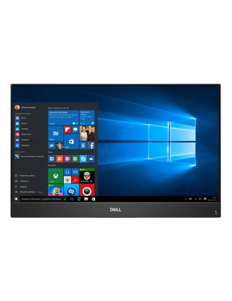 KOMPUTER ALL IN ONE DELL OptiPlex 7460 AIO i7-8700 16/256GB SSD KAMERKA ...