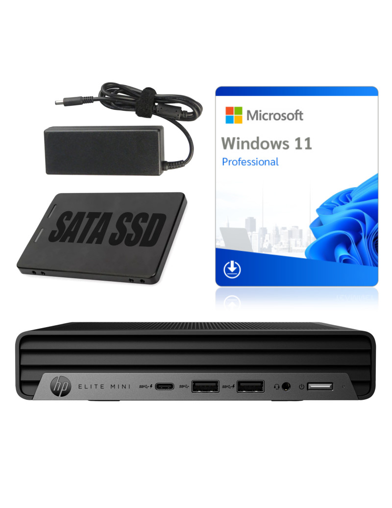 Miniaturowy komputer HP Elite Mini 600 G9 Desktop PC I5-12500T 16GB ...