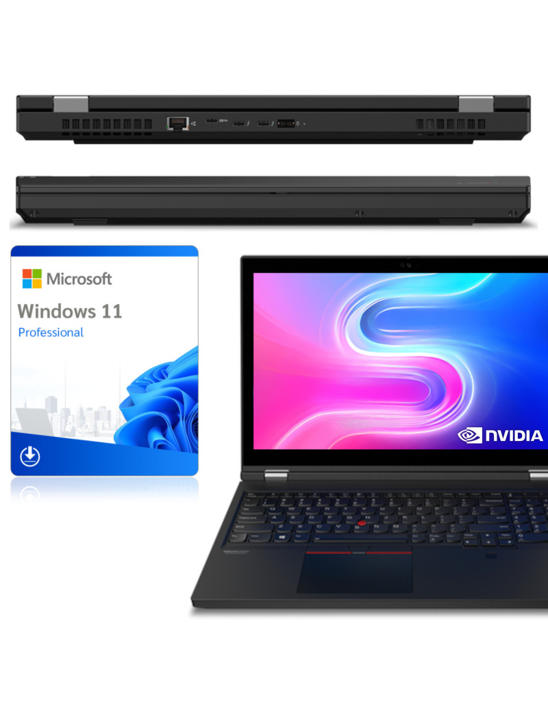 Laptop Lenovo ThinkPad P15 Gen 1 I7-10750H 16GB 512GB SSD NVMe FHD ...