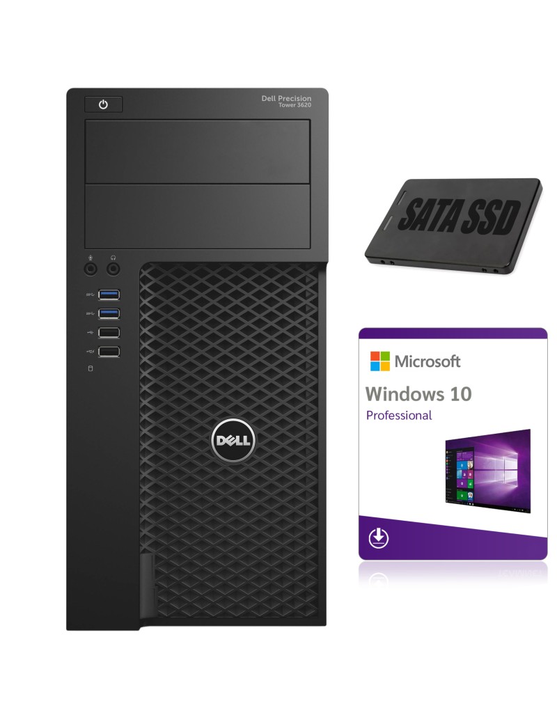 KOMPUTER STACJONARNY DELL PRECISION 3620 TOWER i7-6700 8GB 512GB SSD ...